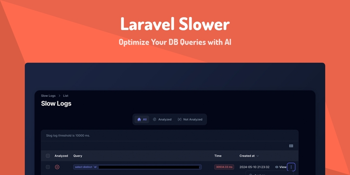 Laravel Slower Optimize Your Db Queries With Ai Made With Laravel
